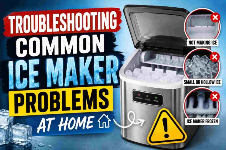 Troubleshooting Common Ice Maker Problems at Home